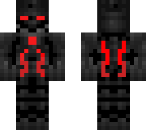 the dark prince but red | Minecraft Skin