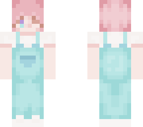 Aesthetic Pink Girl | Minecraft Skin