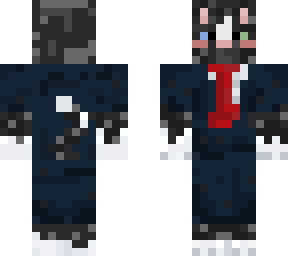 Cat In Suit Minecraft Skins