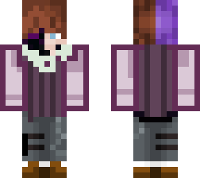 half enderman | Minecraft Skins