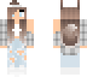 girl in ripped clothes | Minecraft Skin