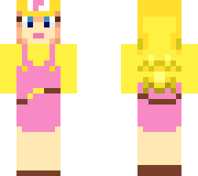 Princess Peach Minecraft Skins