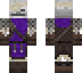 purple skeleton | Minecraft Skins
