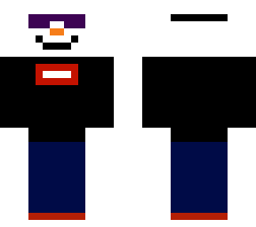 Snowman With The Drip | Minecraft Skin