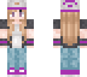 Starla FIRE TYPE GYM LEADER | Minecraft Skin