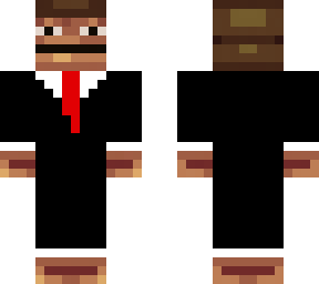 Zyph Monkey skin in suit | Minecraft Skin
