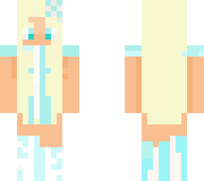 Aesthetic blue | Minecraft Skin