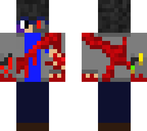 Entropy0987 cyborg wounded | Minecraft Skin