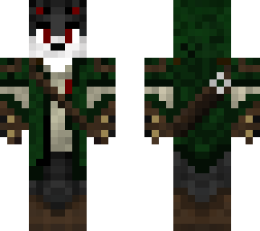 LOBO VERDE MALO XD | Minecraft Skin