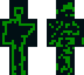 Mainframe green | Minecraft Skin