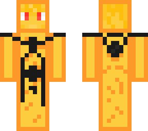 naruto kurama mode | Minecraft Skins