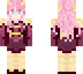 pink demon | Minecraft Skins