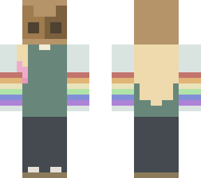 Pride boxhead | Minecraft Skin