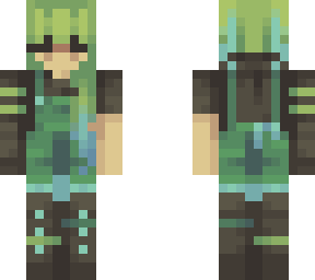 turquoise waves | Minecraft Skin