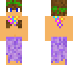 1M_DAniel's Hula Girl | Minecraft Skin