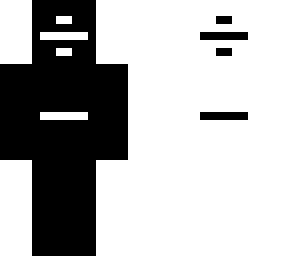Black-White Entity | Minecraft Skin
