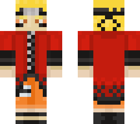 Naruto Uzumaki Minecraft Skins