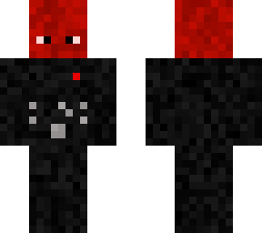 Red skull | Minecraft Skin