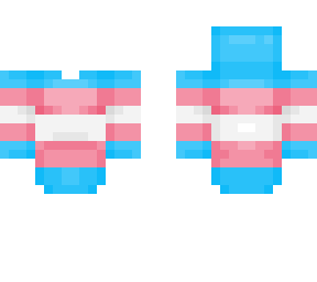 trans transgender pride | Minecraft Skins