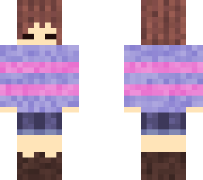 Frisk Minecraft Skins