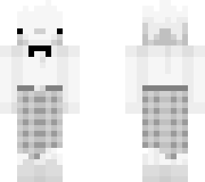 White Axolotl | Minecraft Skin