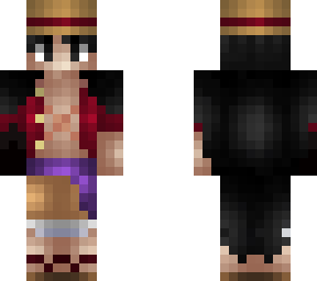 Luffy Wano Minecraft Skins