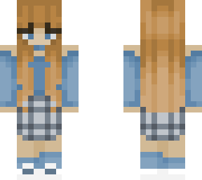 Blue girl | Minecraft Skin