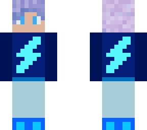 Electric Lightning skin | Minecraft Skin
