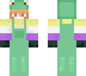 Enby frog | Minecraft Skin