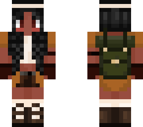 Explorer Girl Minecraft Skins