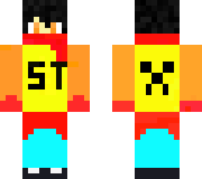ST GAMER | Minecraft Skin