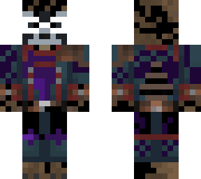 Venomized Rocket Raccoon | Minecraft Skin