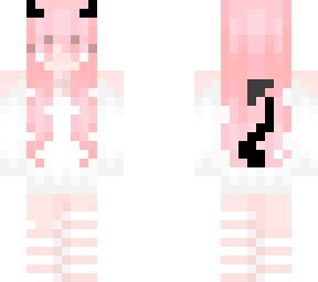 pink demon | Minecraft Skins