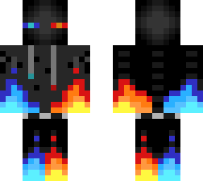 fire and ice | Minecraft Skins