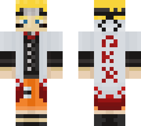 Naruto Uzumaki Minecraft Skins