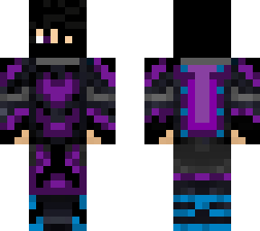 Purple Warrior | Minecraft Skin
