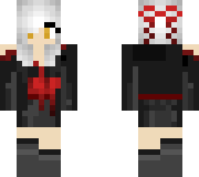 Yukata Girl Yellow_eyes Minecraft Skins