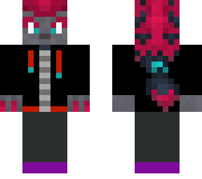 Zoroark with clothes | Minecraft Skin