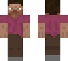 Pink Steve | Minecraft Skin