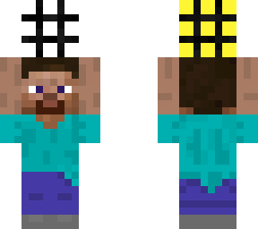 Steve Holding A Rubik's Cube | Minecraft Skin