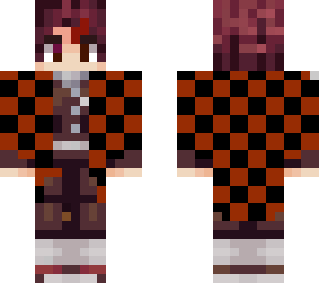 Tanjiro (Sun Hashira) | Minecraft Skin