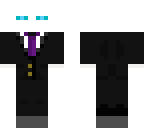 enderman in a suit | Minecraft Skins