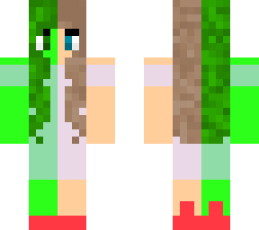 half zombie | Minecraft Skins