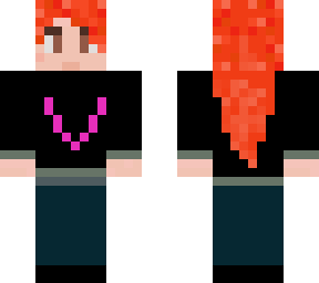 bts v girl merch | Minecraft Skin