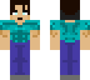 buff anime steve | Minecraft Skin