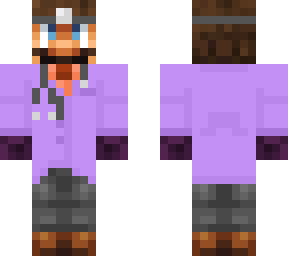 Dr. Mario (SSBU Purple) | Minecraft Skin