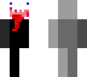 grayscale beast | Minecraft Skin