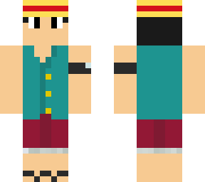 luffy impel down | Minecraft Skin