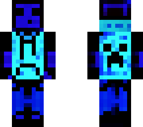 blue slime | Minecraft Skins