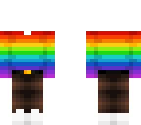 OB - Ultimate Rainbow Sweater w/ Jeans | Minecraft Skin